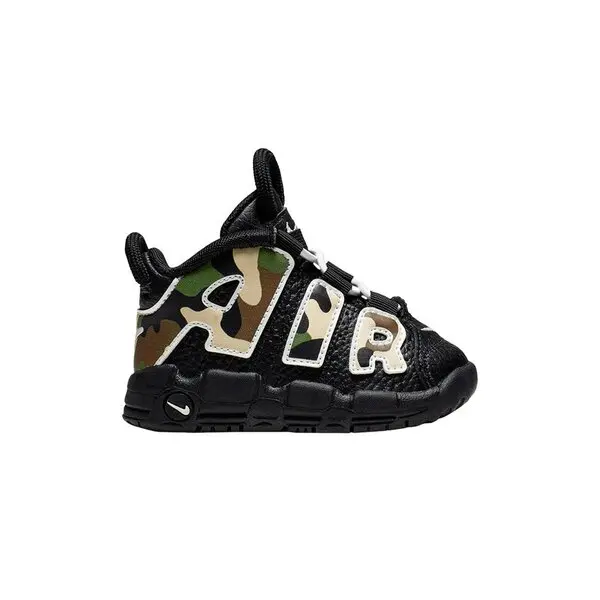 Nike Air More Uptempo Qs Td Sneakers - Black
