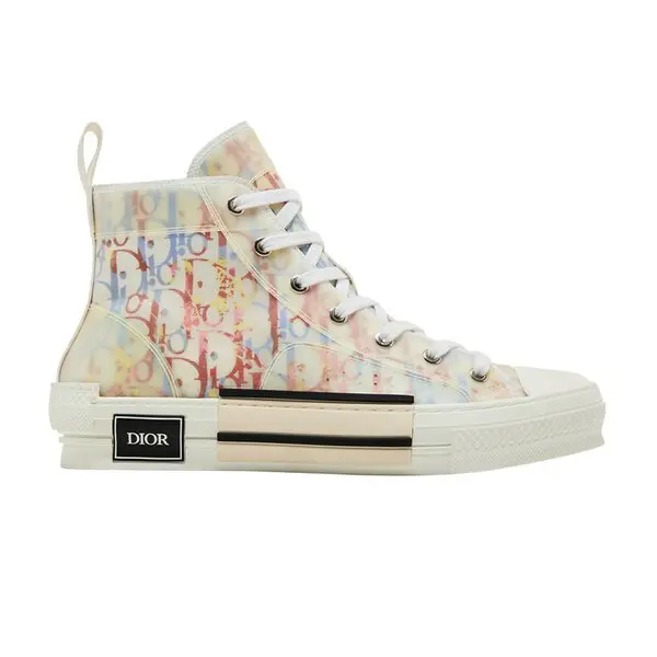Dior B23 High Top Sneakers - White