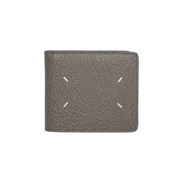 MAISON MARGIELA Embossed Grain Billfold Wallet 'graphite