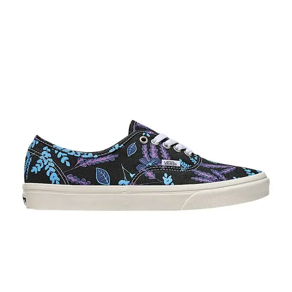 VANS Authentic Floral Printed Sneakers - Black