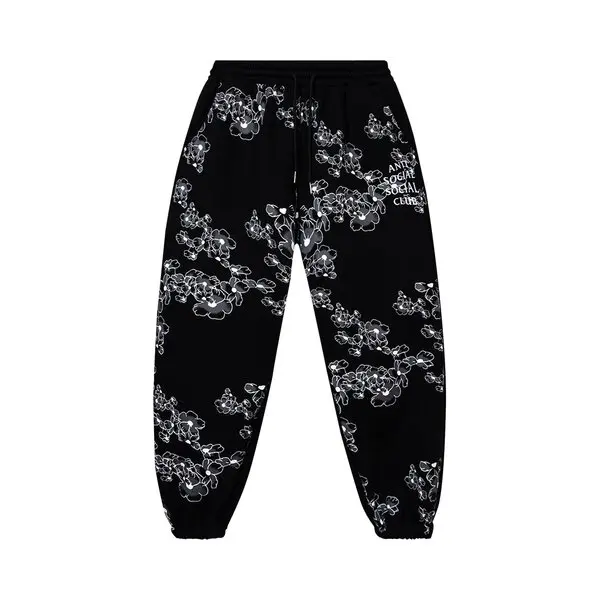 ANTI SOCIAL SOCIAL CLUB Draw Conclusions Sweatpants - Black