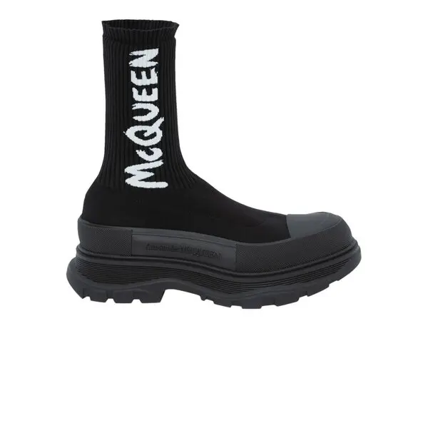 Alexander McQueen Tread Slick Boot - Black