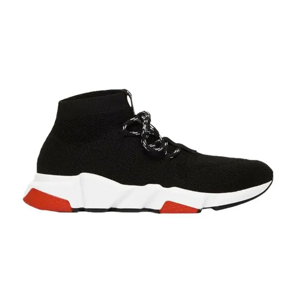 Balenciaga Speed Lace Up Trainer - Black