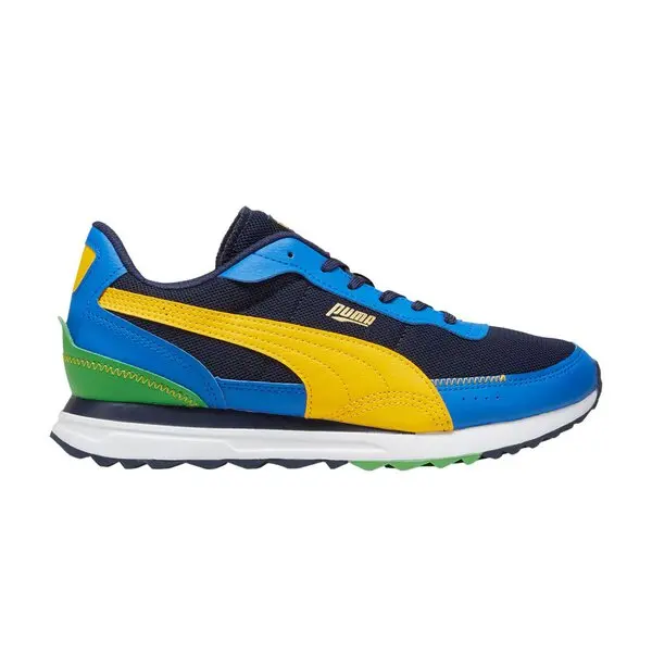 PUMA Road Rider Leather Sneakers - Blue