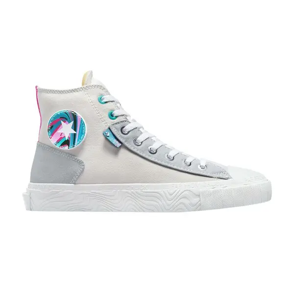 CONVERSE Chuck Taylor All Star High 'marbled Patch' Sneakers - White