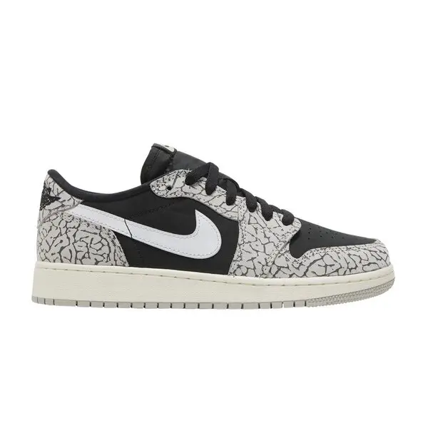 JORDAN 1 Retro Low Og Gs Sneakers - Black