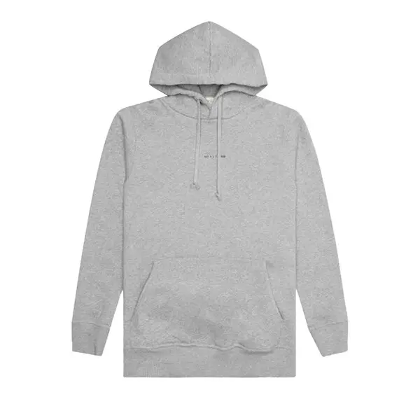 1017 Alyx 9sm Graphic Long Sleeve Hoodie - Grey
