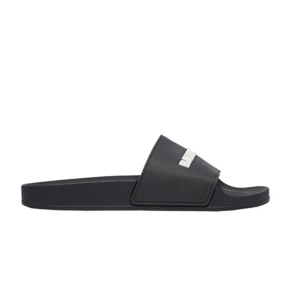 Balenciaga Pool Slides - Black
