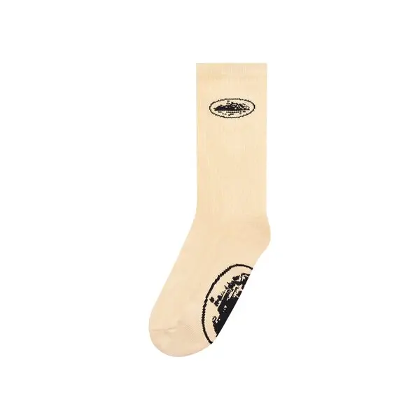 CORTEIZ Alcatraz Socks - Cream