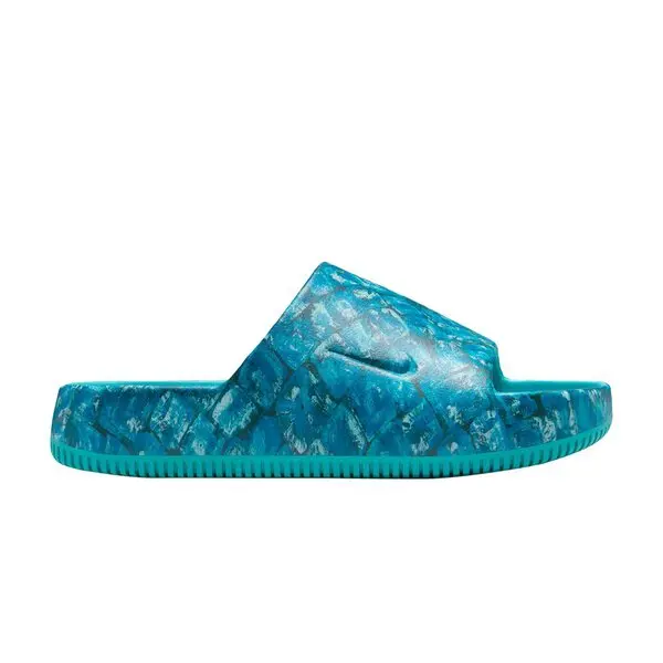 Nike Norblack Norwhite X Calm Slide Artist Collection - Teal