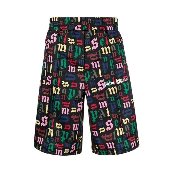 Palm Angels Monogram Track Shorts