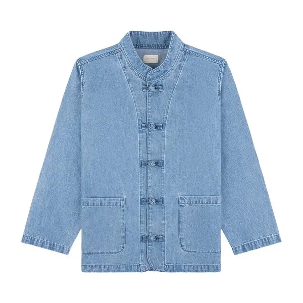 Aimé Leon Dore Denim Collarband Jacket