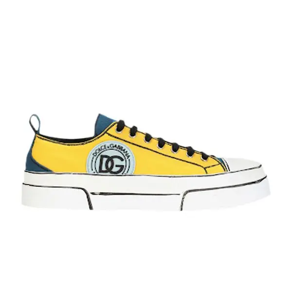 Dolce & Gabbana Portofino Hand-painted Sneakers