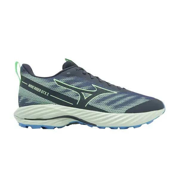 Mizuno Wave Rider Gore-tex 2 Super Wide - Blue