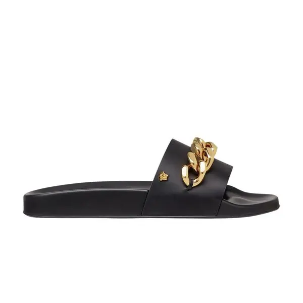 Versace Medusa Chain Pool Slides