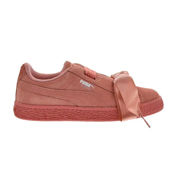PUMA Suede Heart Jr 'desert Flower - Brown