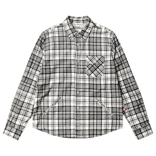 ADVISORY BOARD CRYSTALS Alumni Plaid Overshirt
