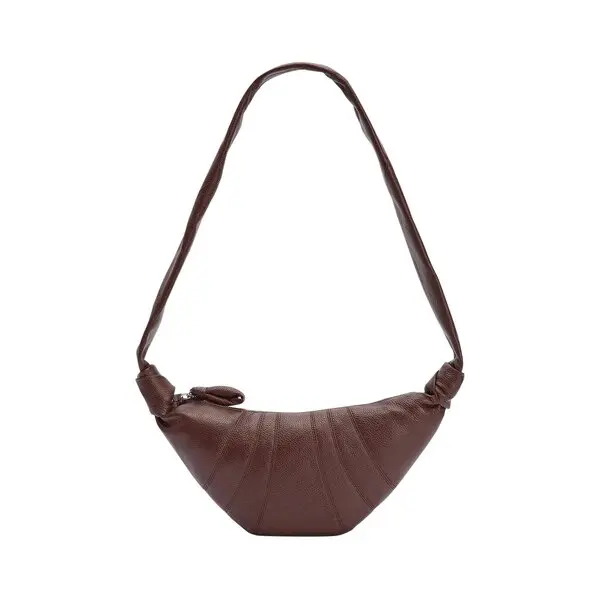 LEMAIRE Small Croissant Shoulder Bag - Brown