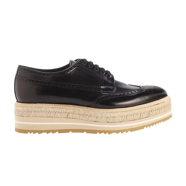 Prada Platform Lace-up Derby