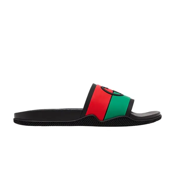 Gucci Interlocking G Slide - Red