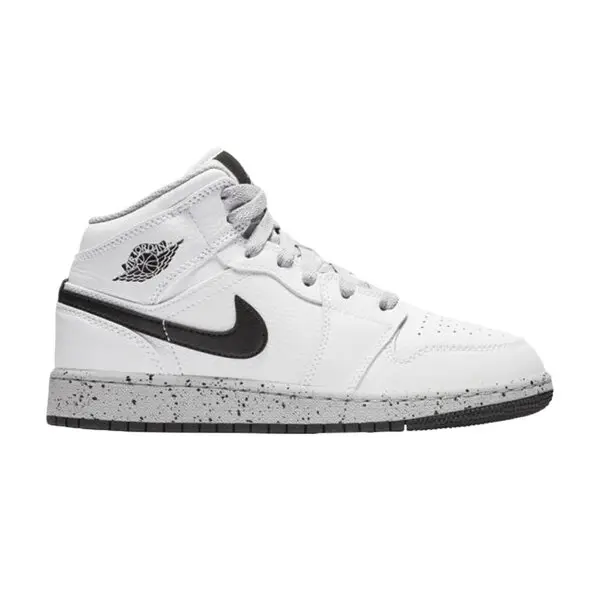 JORDAN 1 Retro Mid Gs Sneakers - White