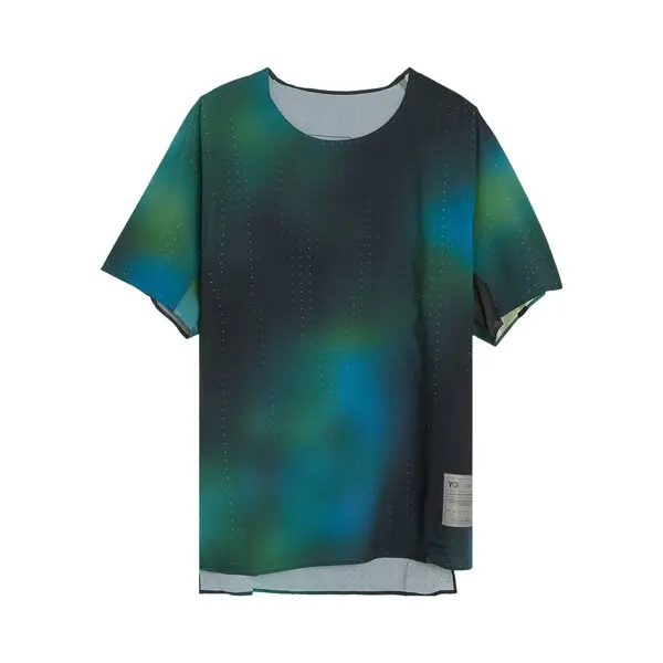 Y3 All Over Print Run T-shirt
