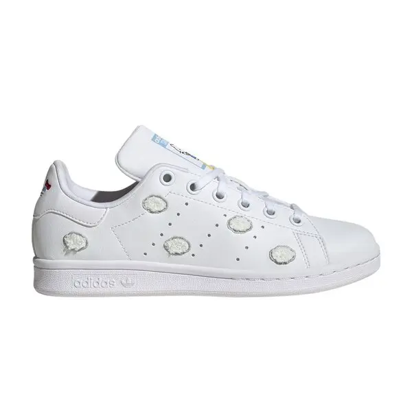 Adidas Hello Kitty X Stan Smith J 'embroidered Clouds' Shoes