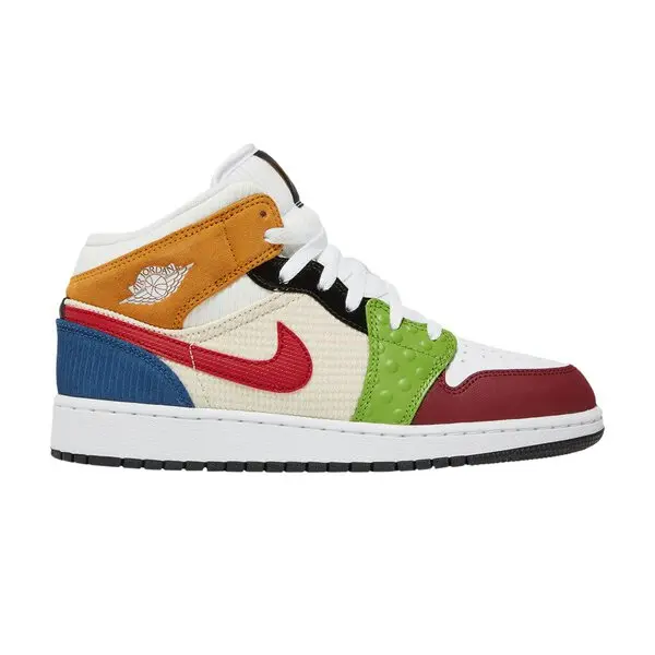 JORDAN 1 Mid Se Gs - Multicolor