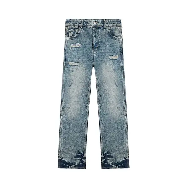REPRESENT CLO R3 Distressed Baggy Denim
