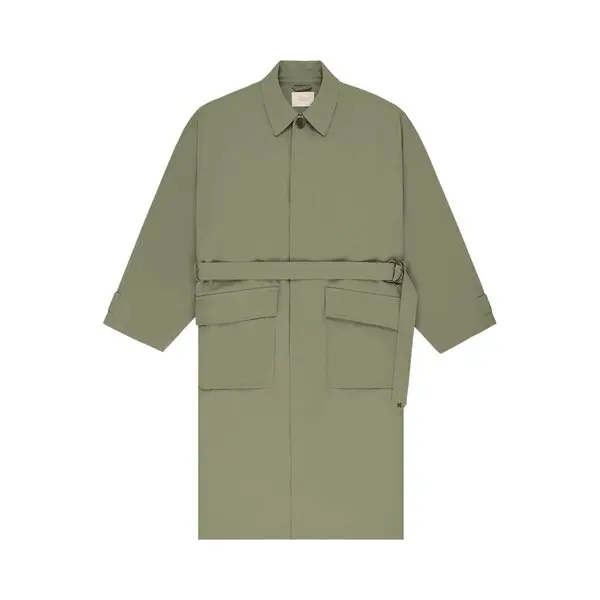Aimé Leon Dore Belted Top Coat - Green