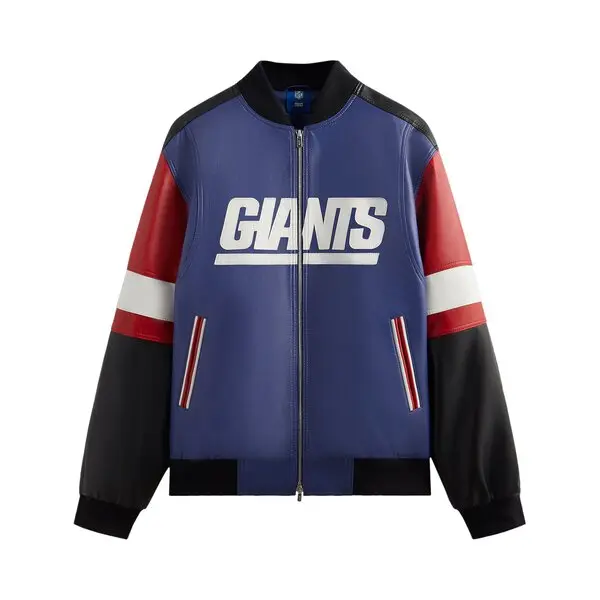 Kith Leather Giants Jacket