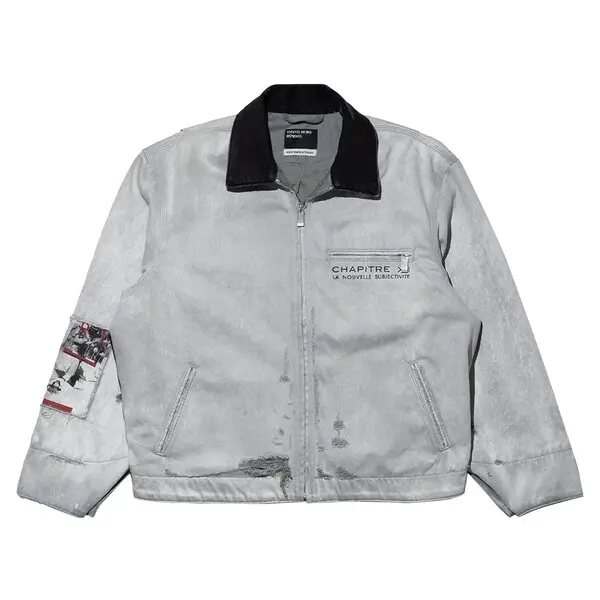 Enfants Riches Déprimés Chapitre Xxi Moleskin Work Jacket - Grey
