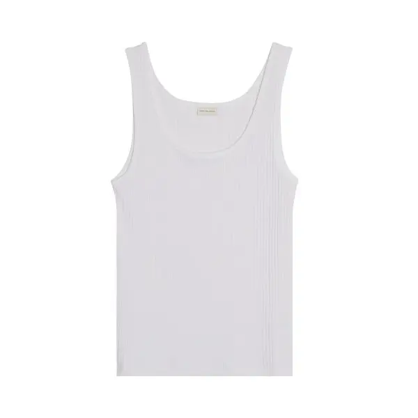 Dries Van Noten Open Neck Tank Top