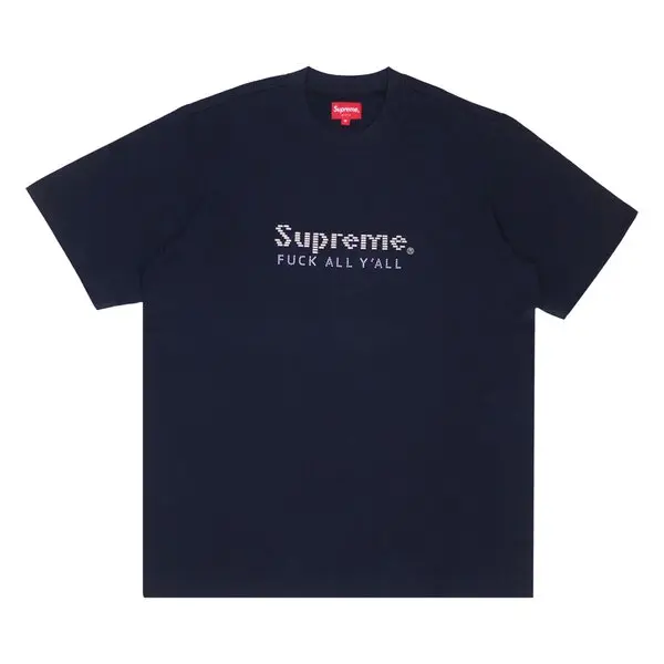 Supreme Gold Bars Tee - Blue