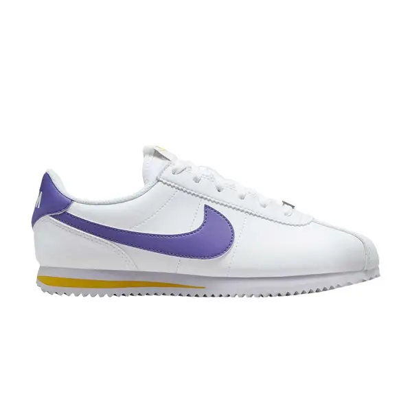 Nike Cortez Gs 'lakers - White