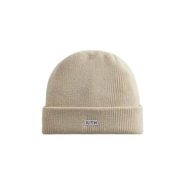 Kith Classic Beanie - Cream