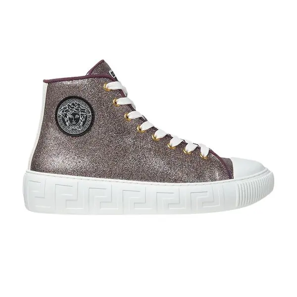 Versace Greca High-top Sneakers - Multicolor