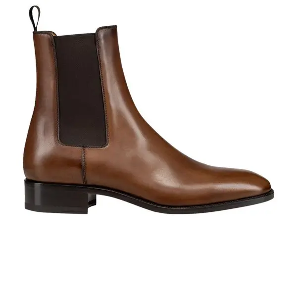 CHRISTIAN LOUBOUTIN Samson Chelsea Boot - Brown