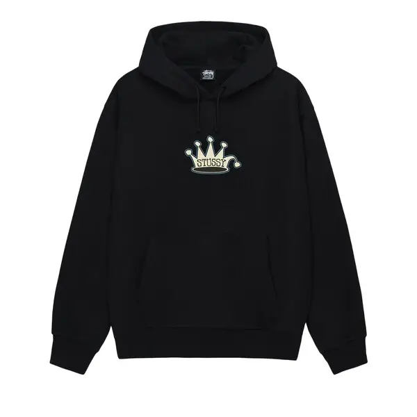 StÜssy King Crown Hoodie - Black