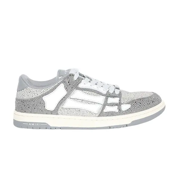 Amiri Skel Top Low 'crystal' Sneakers - Grey