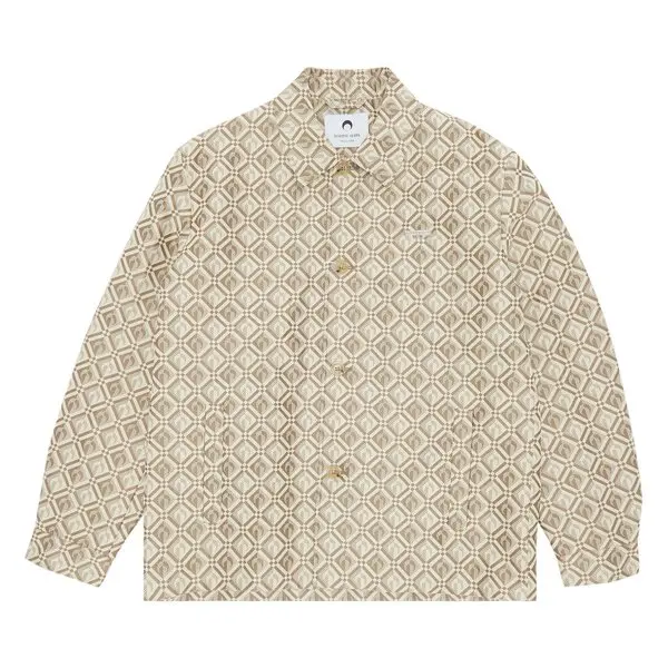 MARINE SERRE Moon Diamant Harrington Jacket