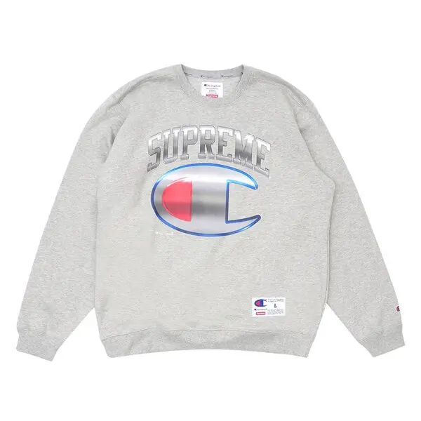 Supreme X Champion Chrome Crewneck
