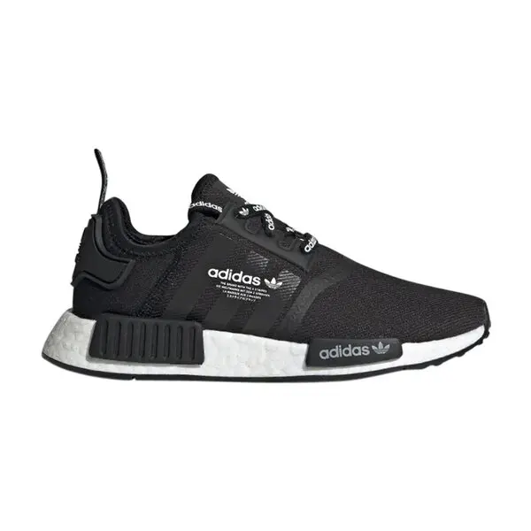 Adidas Nmd_r1 J 'logos' Sneakers - Black
