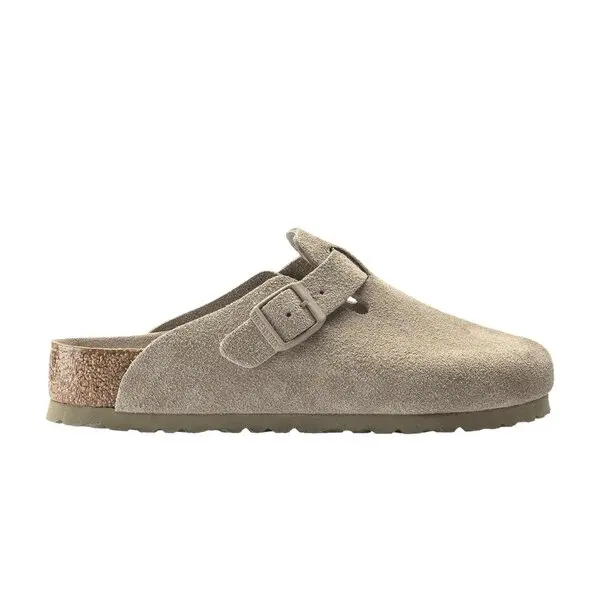 BIRKENSTOCK Boston Soft Footbed Narrow - Tan