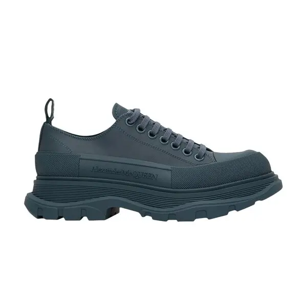 Alexander McQueen Tread Slick Lace-up Sneakers - Green