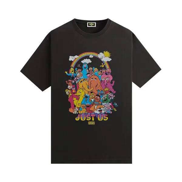 Kith For Sesame Street Characters Vintage Tee