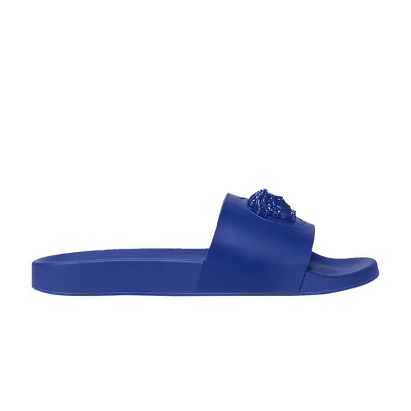 Versace La Medusa Slides - Blue