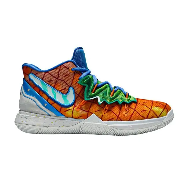 Nike Spongebob Squarepants X Kyrie 5 Gs 'pineapple House - Orange