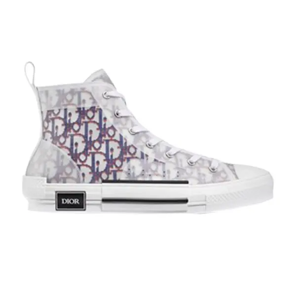 Dior B23 High Top Sneakers - White