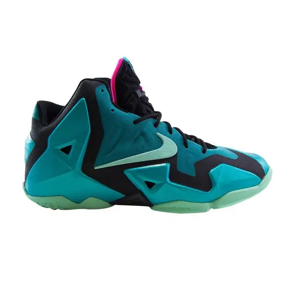 Nike Lebron 11 Gs 'south Beach' Sneakers - Teal